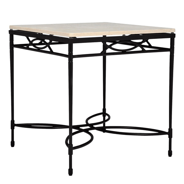 Amalfi Stone Top Side Table Square 56 – Manon + Moss