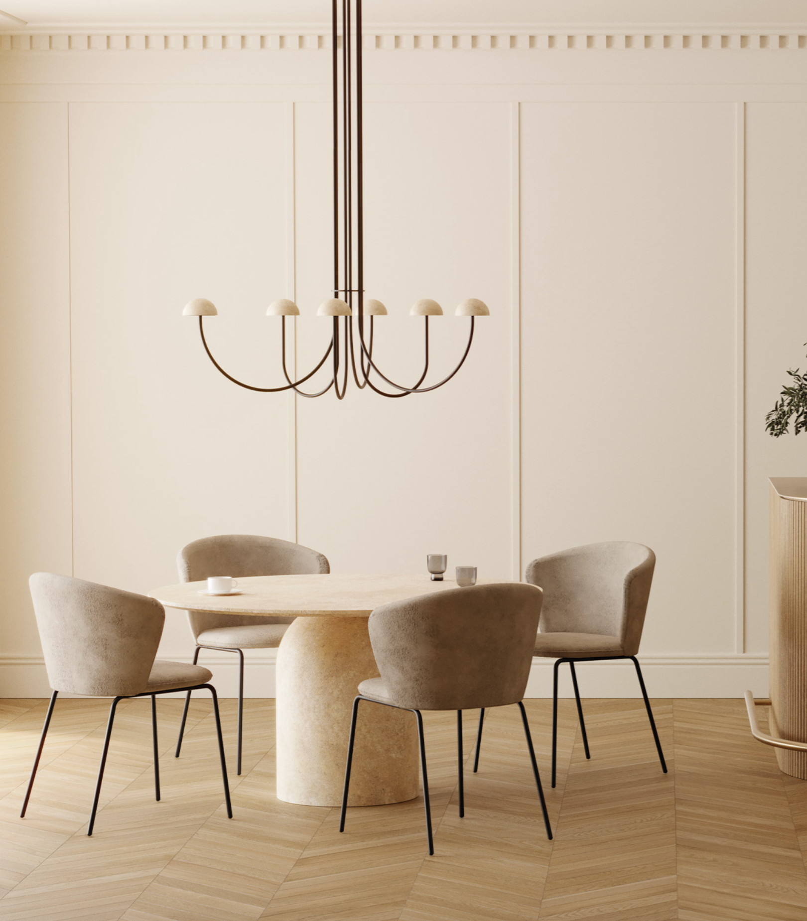 Dussa Chandelier – Manon + Moss
