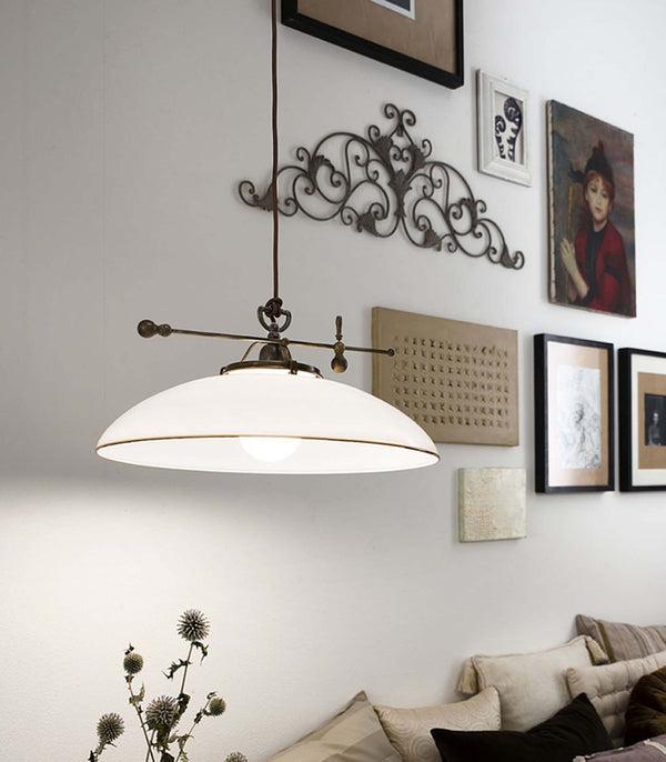 Country Curve Pendant Light Counterweight – Manon + Moss