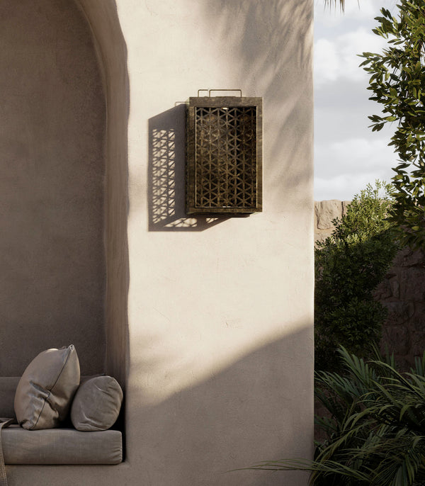 Grid Outdoor/Indoor Wall Light – Manon + Moss